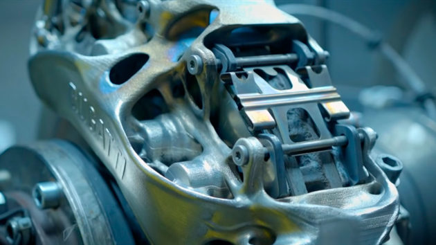 Bugatti’s 3D Printed Brake Caliper Get Tested, Endured Heat Of Over 1 ...