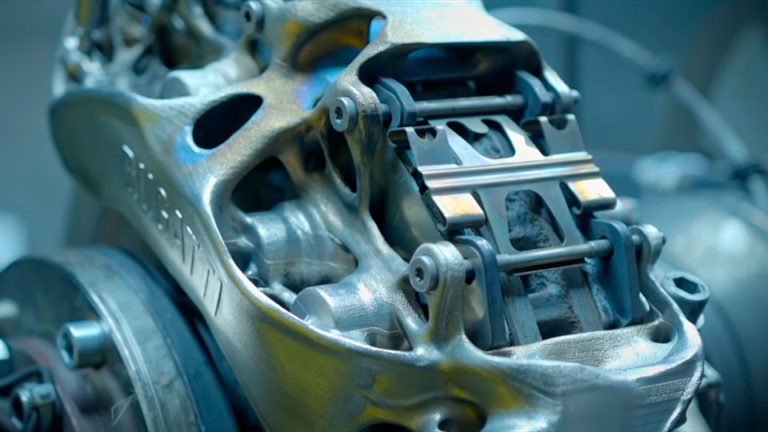 Bugatti’s 3D Printed Brake Caliper Get Tested, Endured Heat Of Over 1 ...