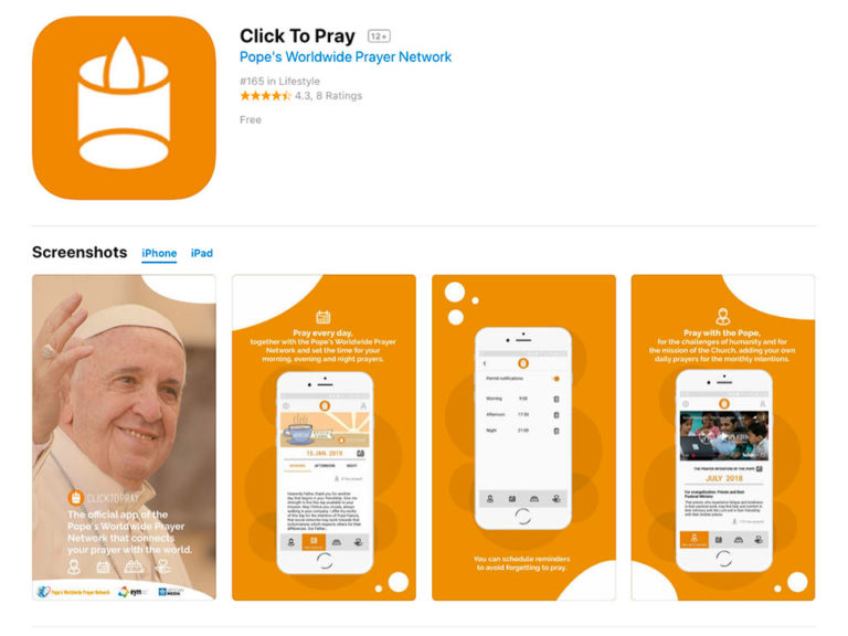 Thanks To A New App, Praying With The Pope Is Just A Click Away