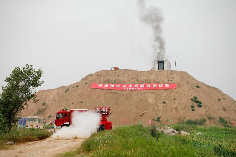 Some China Cities Are Using Rocket Launchers To Fight High-rise Fires