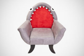 The Great Grey Shark Chair Is No Baby Shark, But Cool Nevertheless