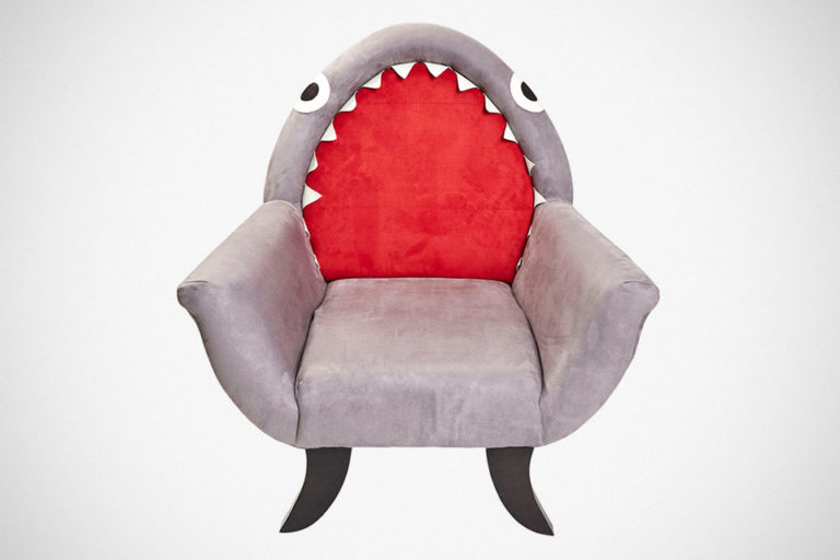 The Great Grey Shark Chair Is No Baby Shark, But Cool Nevertheless