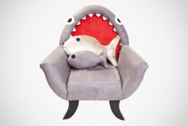 The Great Grey Shark Chair Is No Baby Shark, But Cool Nevertheless