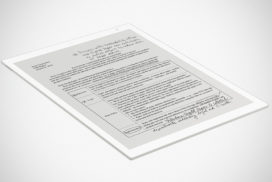 Sony 13-inch Digital Paper In White Looks Even More Like A Piece Of Paper