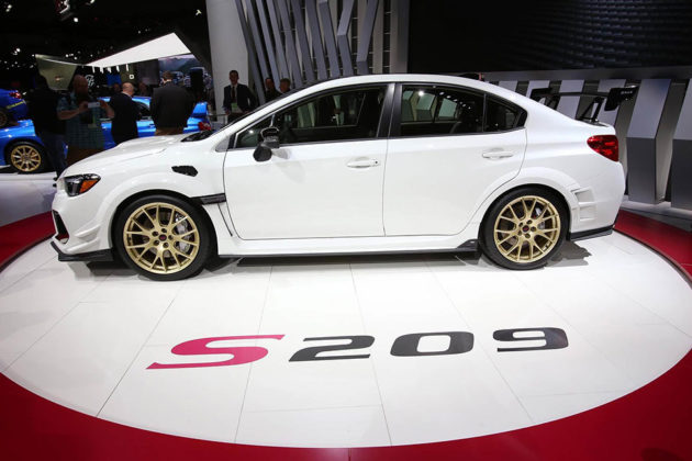 Here’s The 341HP Subaru STI S209 That Will Be Selling In The U.S. In 2019