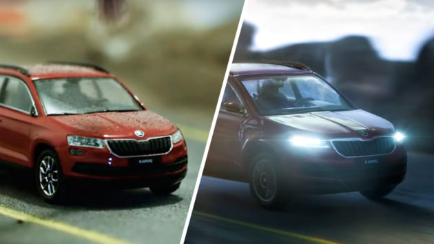 Škoda Asked Photographer To Shoot Car Ads Using Toy Cars