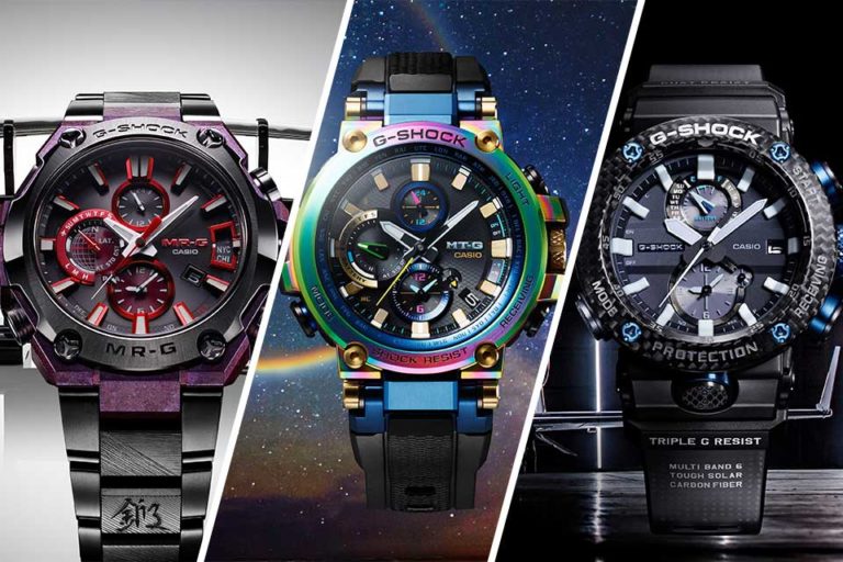 CASIO Unveiled Rainbow MT-G, Limited Edition MR-G And More At Baselworld
