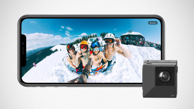 Insta360 EVO Is A Foldable Camera For 180 3D And 360 Imaging