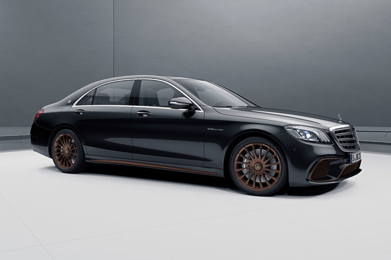 Limited Edition Mercedes-AMG S-Class Marks The Final V12 S-Class