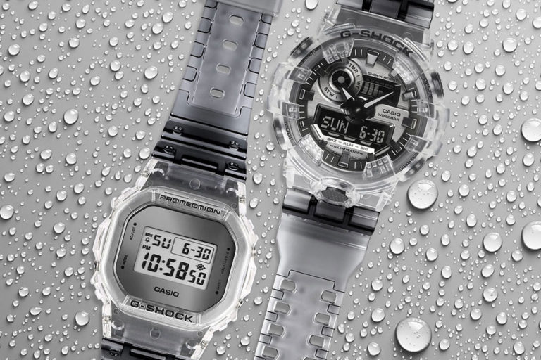 CASIO Announced Super Cool Translucent G-Shock Watches