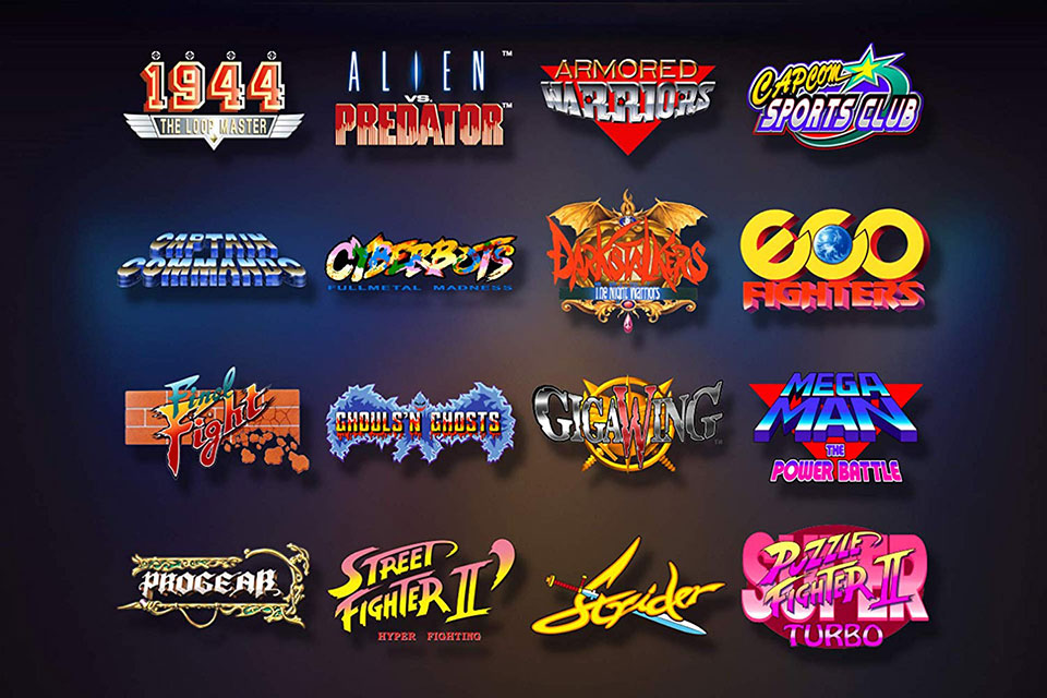 Capcom Announced Home Arcade Stick With 16 Pre loaded Classic Titles