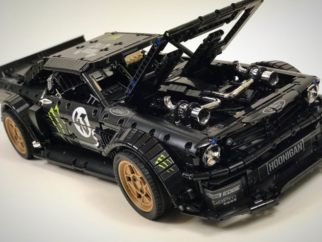 Someone Made A Drivable LEGO Technic Model Of Ken Block’s Hoonicorn