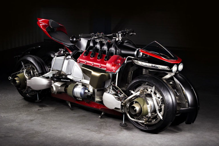 Lazareth LMV 496 Is A Flying Bike That Is Actually A Regular Motorcycle ...