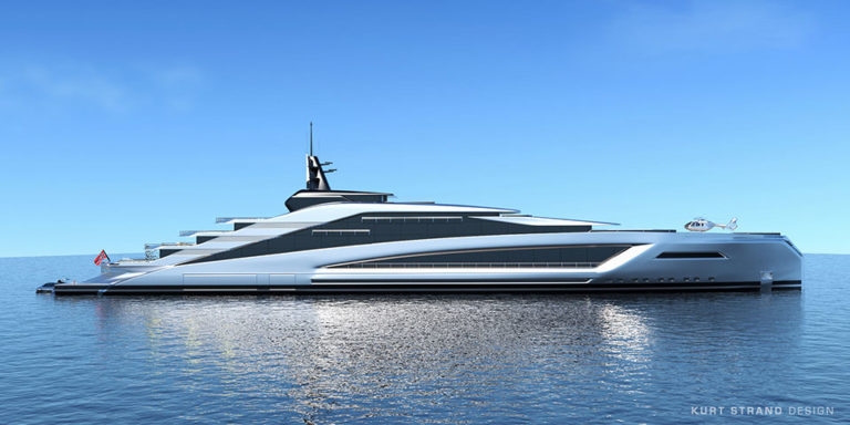 Strand Craft California Concept Yacht Has Waterfalls Onboard