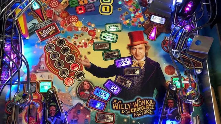 Willy Wonka and the Chocolate Factory Now Has Its Own Pinball Machine