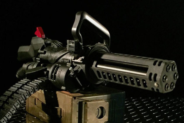 Empty Shell’s Suitcase-sized Minigun Looks Strangely Adorable