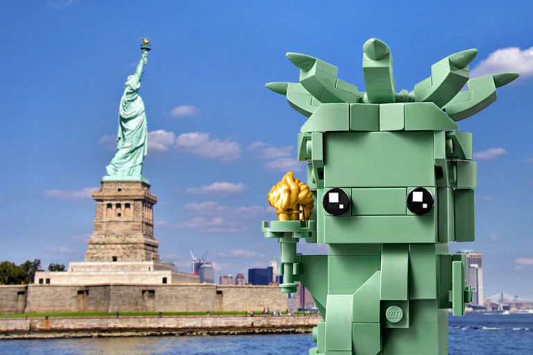 Here’s The First Look At LEGO 40367 BrickHeadz Lady Liberty