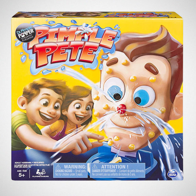 Pimple Popping Game Sounds Like Just What Every Normal Family Needs