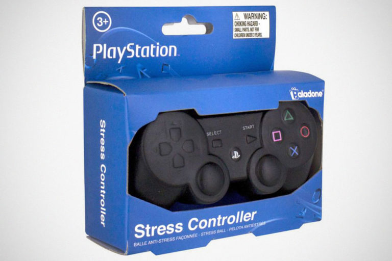 Squeezable Playstation Controller Takes The Stress Out Of Gaming