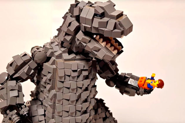 Someone Made A Monstrous 4,000-brick LEGO MOC Godzilla
