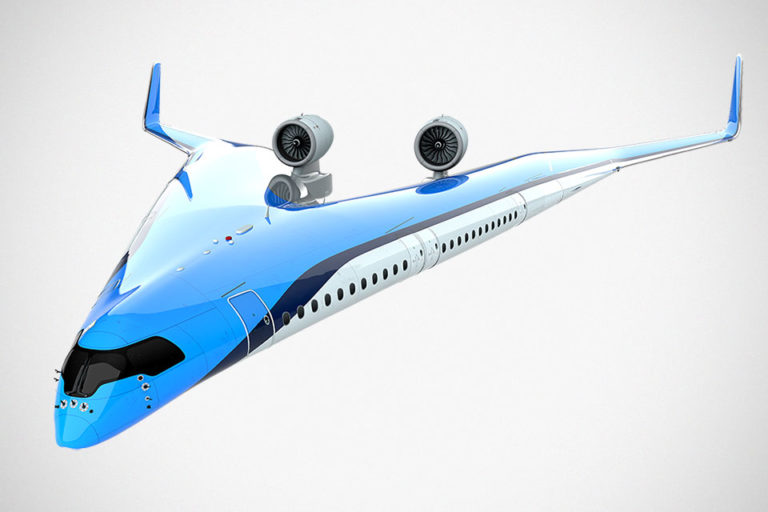 Flying-V Passenger Jet Is Basically A Giant Flying Wing