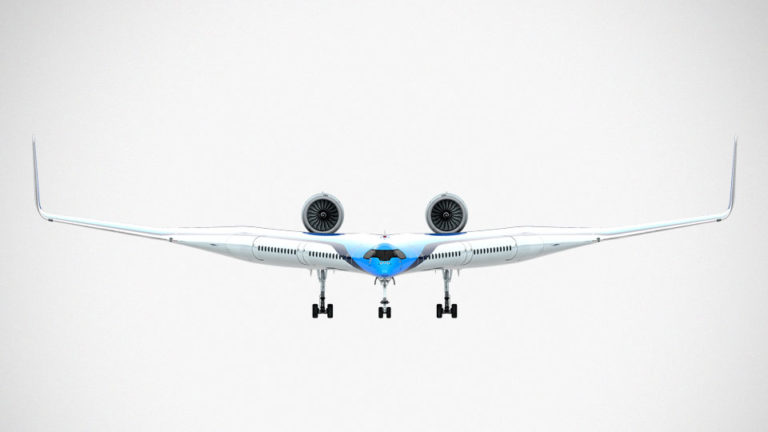 Flying-V Passenger Jet Is Basically A Giant Flying Wing