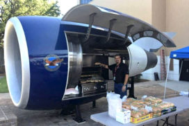 Jet Engine Repurposed Into BBQ Grill Station Is Likely The Coolest BBQ ...