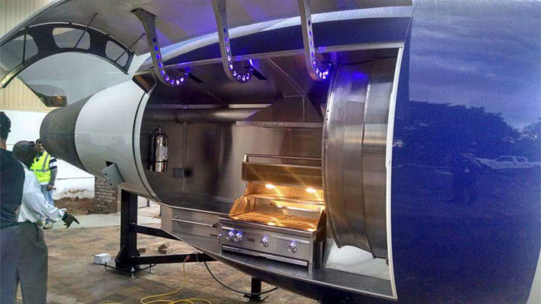 Jet Engine Repurposed Into BBQ Grill Station Is Likely The Coolest BBQ ...