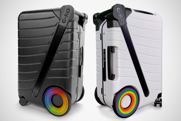 G-RO The Six Completely Rethinks Carry-on Suitcase, Wants You To Push ...