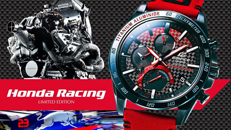 Casio Unveiled New EDIFICE Honda Racing And Scuderia Toro Rosso F1 ...