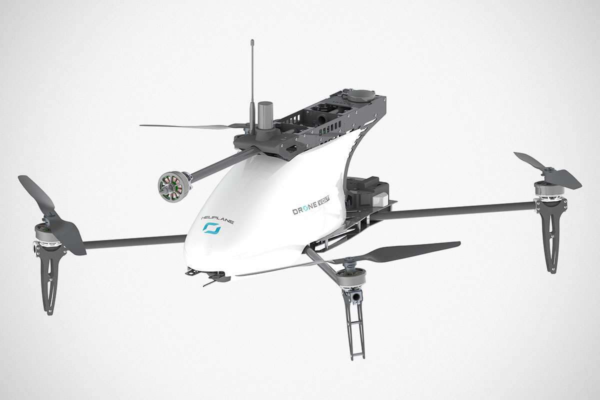 This Odd-looking Aircraft Is A Drone Hybrid VTOL That Can Fly In 30 ...