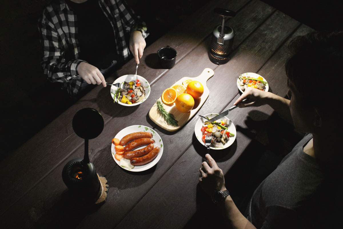 This Is Lumir K, A Portable Lamp That Is Powered By Cooking Oil