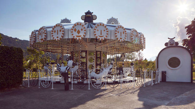 Swarovski Theme Park Has A Whimsical Carousel Decorated With 15 Million ...