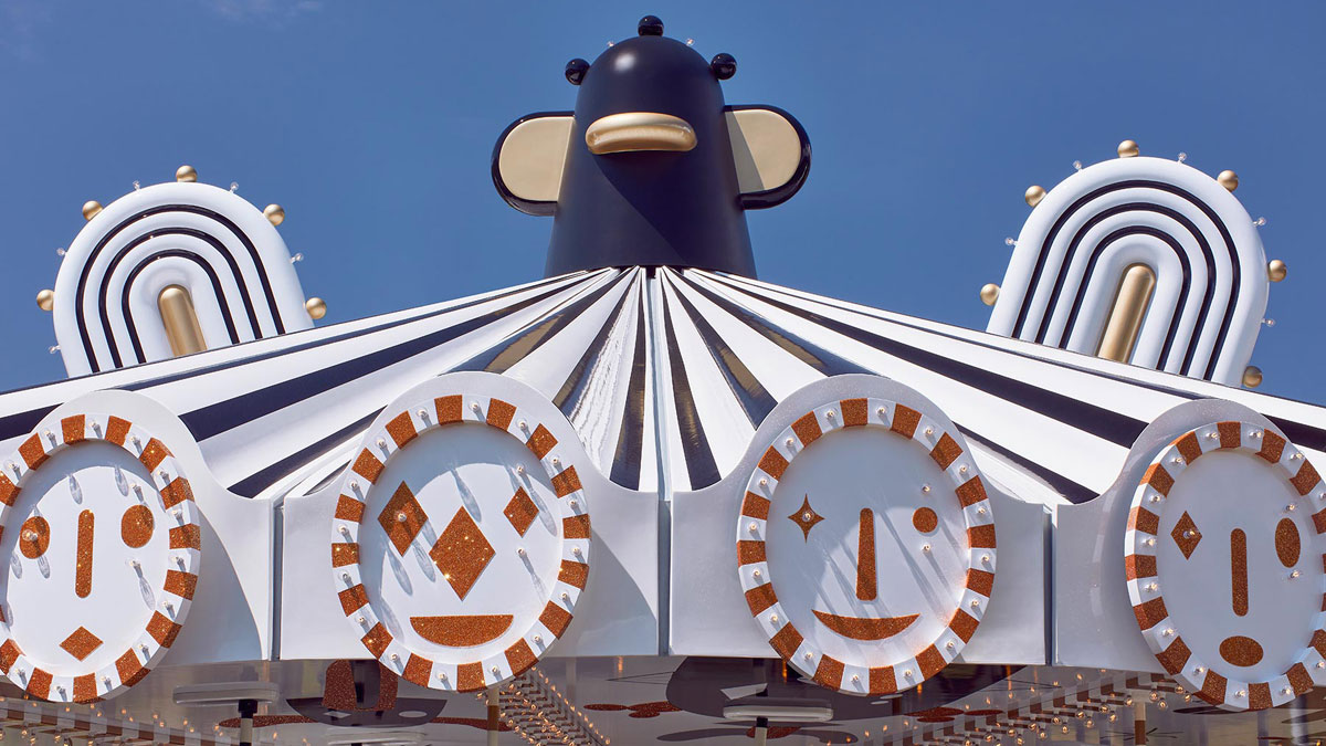 Swarovski Theme Park Has A Whimsical Carousel Decorated With 15 Million ...