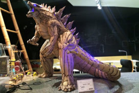 This Godzilla Sculpture Made From Cardboard Absolutely Blew Our Mind
