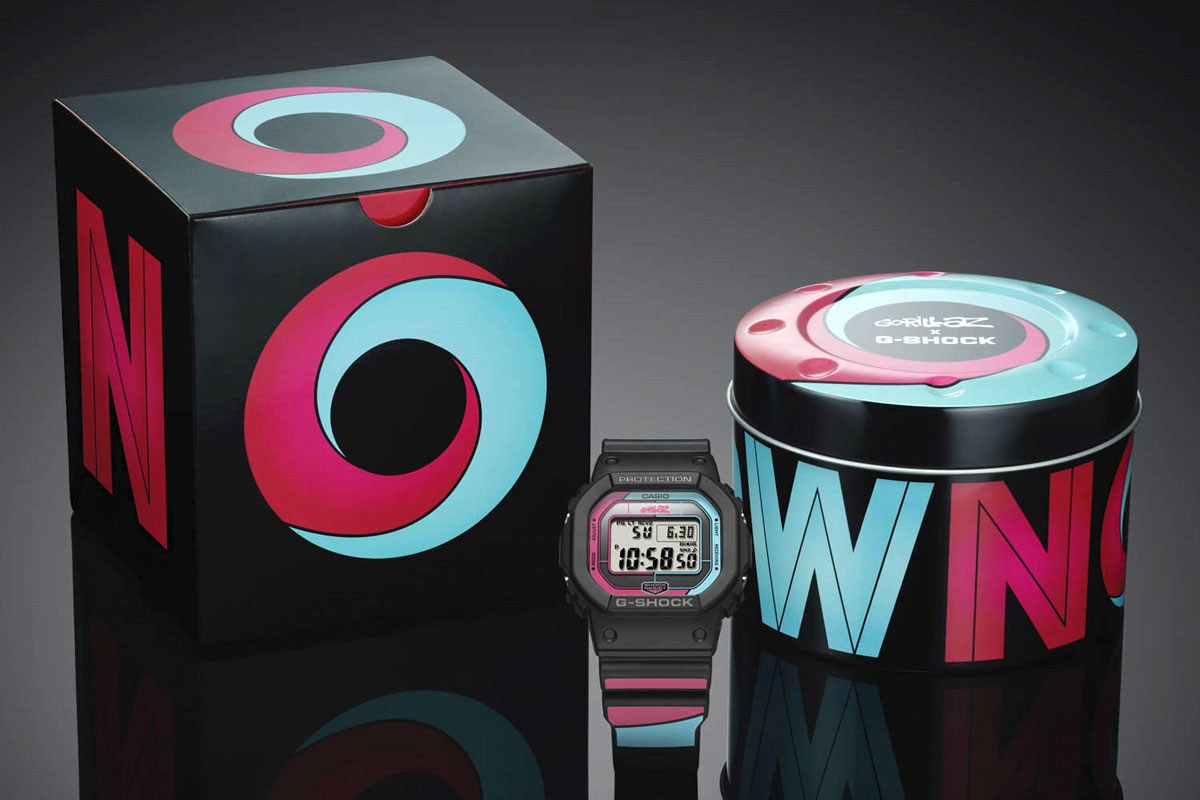 Casio Launches Second Collab G-Shock Watches With Gorillaz