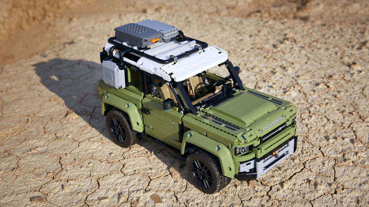 Land Rover Marks The Unveiling Of New Land Rover Defender With A LEGO Technic Defender Model