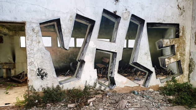 Check Out These Insane Graffiti Art That Looks Like The Wall Had Been ...