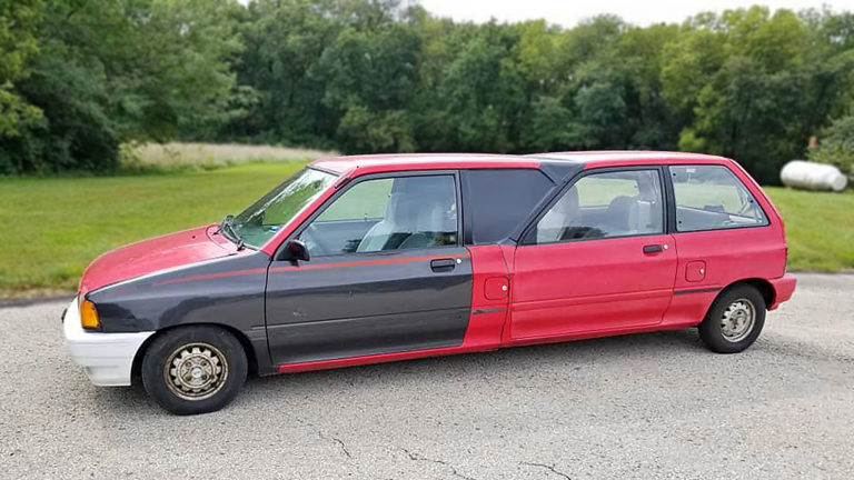 Someone Joined Two Ford Festivas Together To Create This Awkward ...