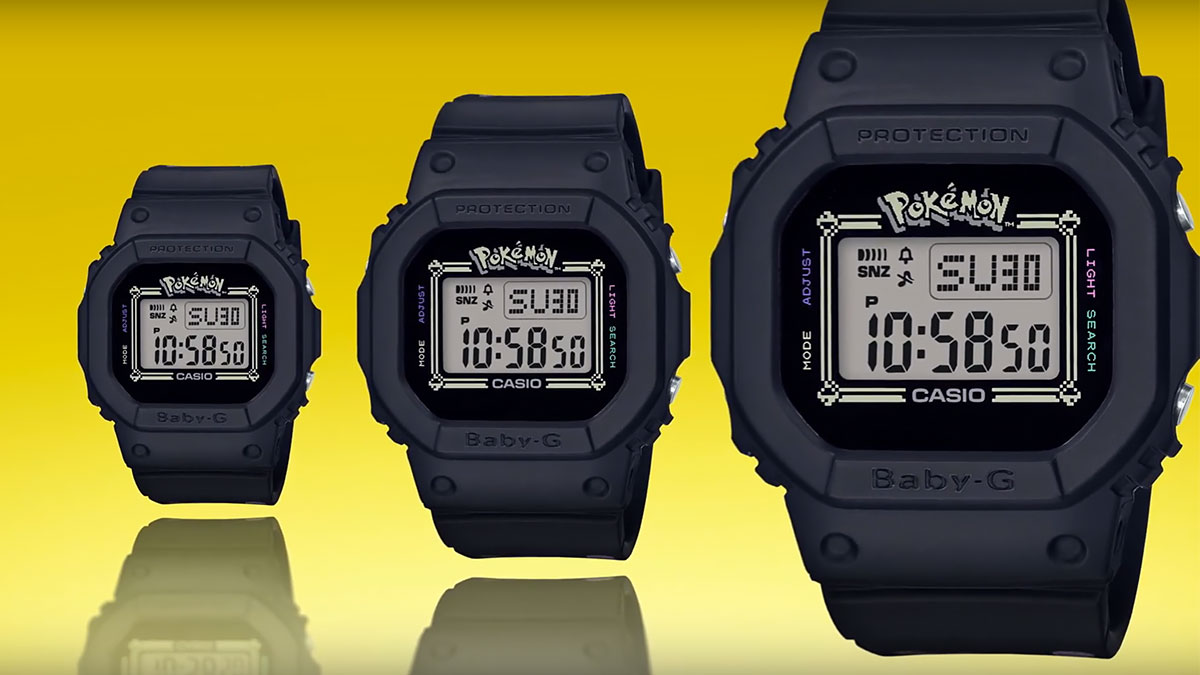 Baby-G Celebrates 25 Years With Special Pokémon Watch Inspired By Pikachu
