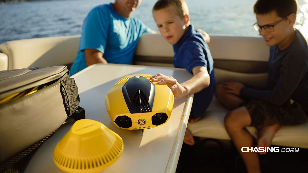 Chasing Dory: An Underwater Drone That Does Live Streaming