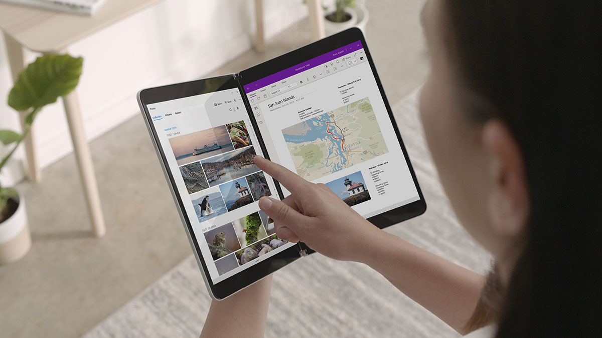 Microsoft Wants You To Multi-task Like A Champ With Dual-Screen Tablet ...