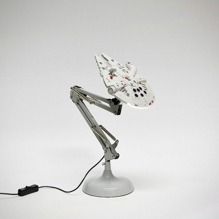 Posable Millennium Falcon Desk Lamp Will Keep Your Desk Away From The ...