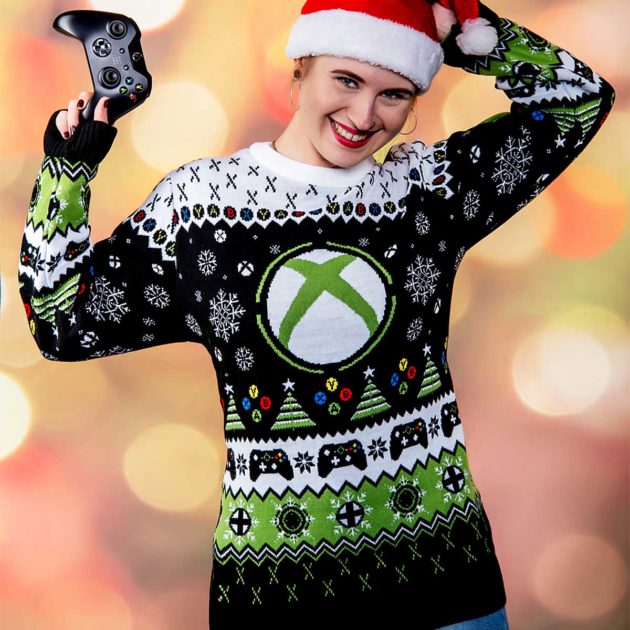 Official Xbox Ugly Christmas Sweater For Xbox Gamers Who Have ...