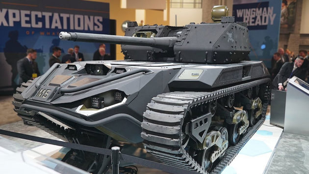 The Latest Combat Model Of The Ripsaw Tank Is Unmanned And Dispatches ...