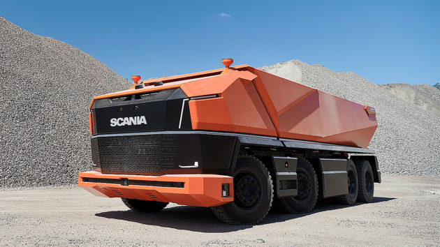 Scania’s New Autonomous Truck Concept Does Away With The Cabin