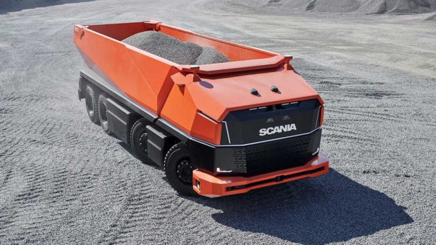 Scania’s New Autonomous Truck Concept Does Away With The Cabin