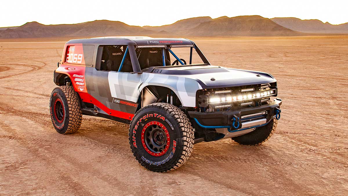 Ford Celebrates 50 Years Of Rod Hall’s Baja 1000 Win With Ford Bronco R ...