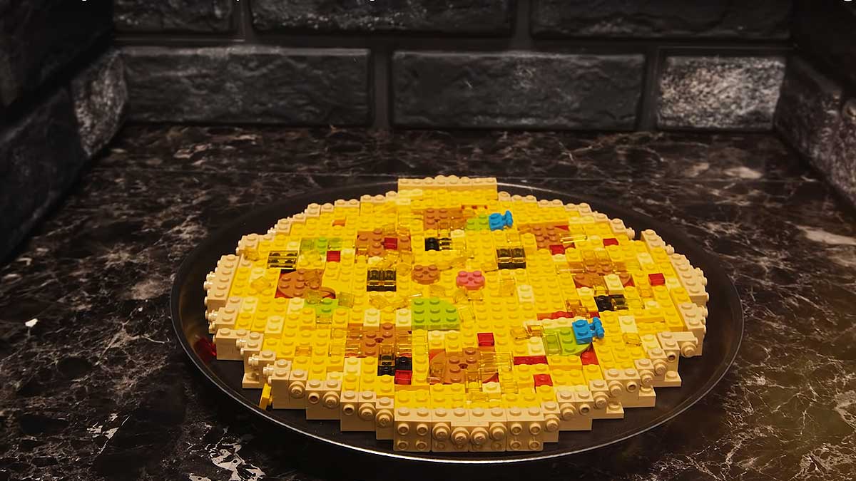 Stop Motion Video Of Cooking Of A LEGO Pizza Is Strangely Satisfying To ...
