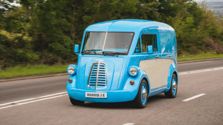 Morris J-Type Commercial Van Lives Again In All Its Retro Glory And As ...